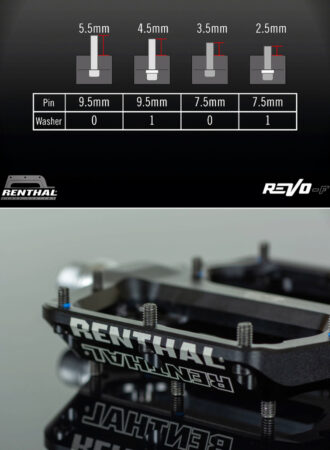 Renthal Revo-F Pedals (AluGold) - Sports Outdoors